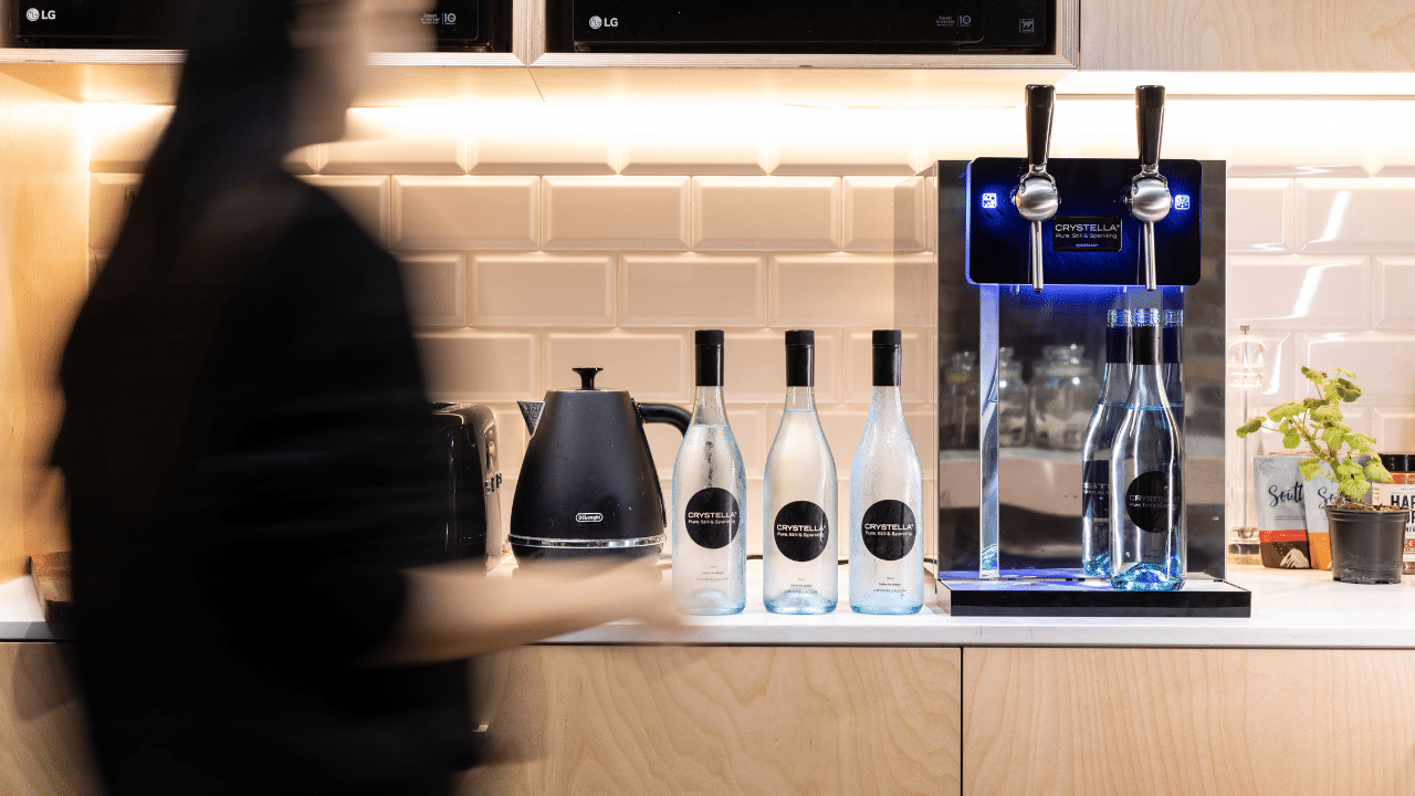 Office Sparkling Water Dispensers | Crystella Australia